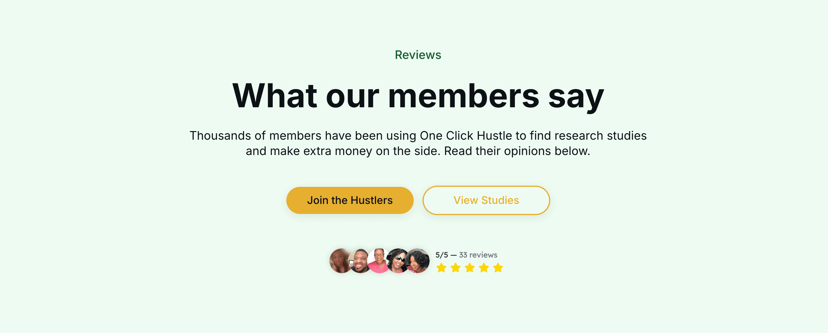 One Click Hustle Reviews | Focus Group Side Hustle